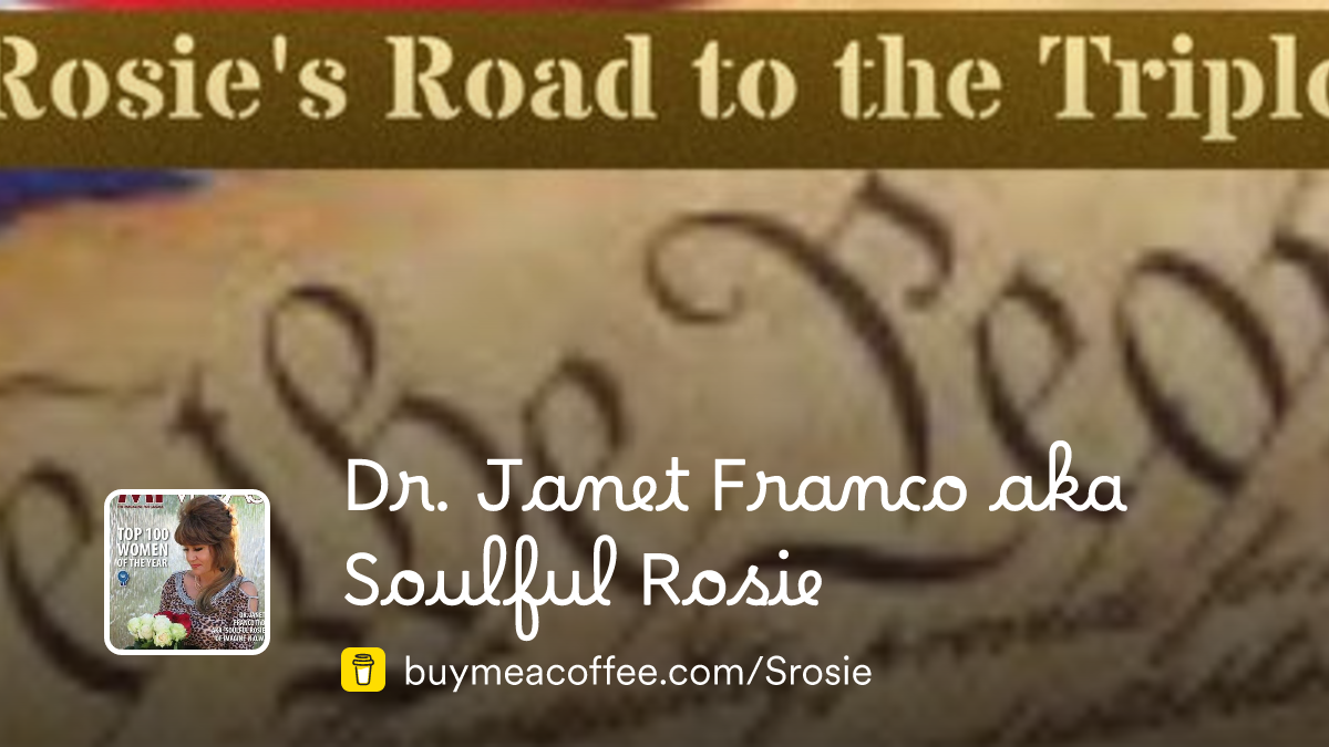 Dr. Janet Franco aka Soulful Rosie is Posting to prevent warrior ...