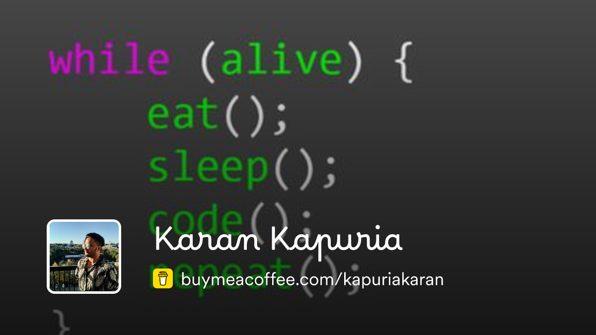 Karan Kapuria is building open source bots so gamers can go RTX - Buymeacoffee