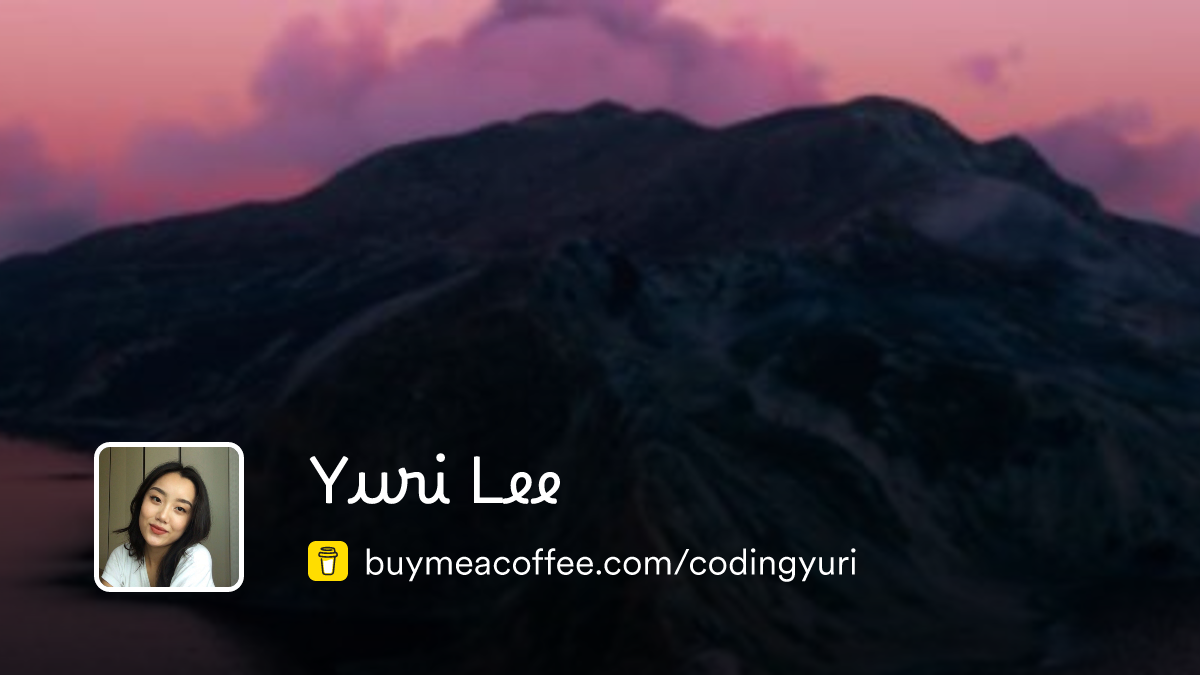 Yuri Lee is a full-stack developer, technical writer, and loves JavaSript! 💛 - Buymeacoffee