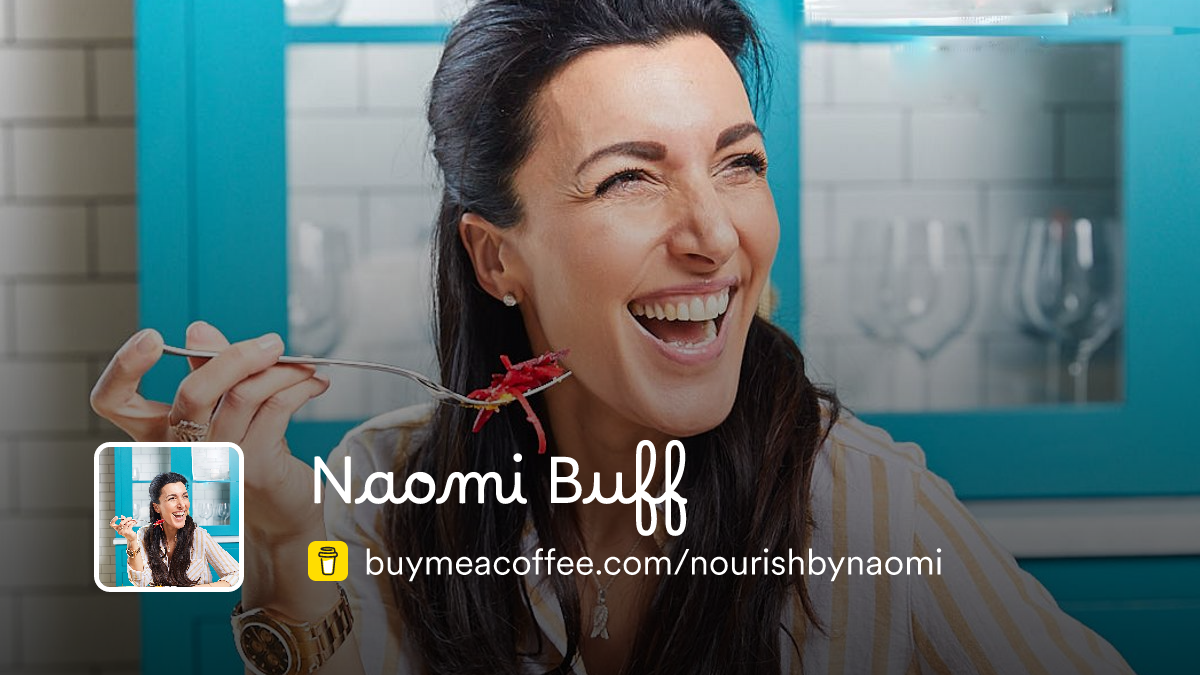 Naomi Buff is offering Healthy Cooking Classes - - Buymeacoffee