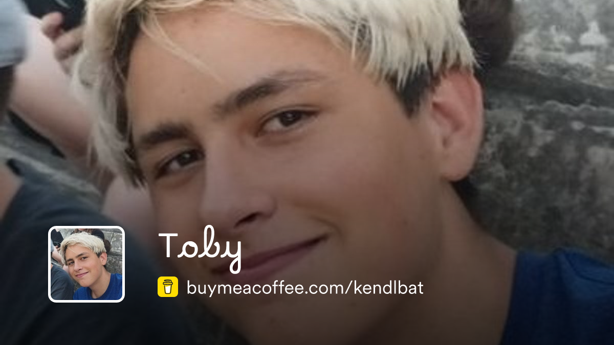 Toby is creating free software - Buymeacoffee