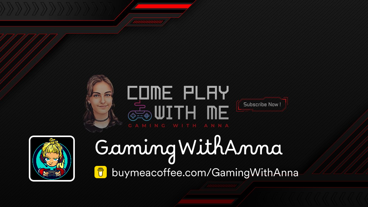 GamingWithAnna is GAMING WITH ANNA | GAMER GIRL - Buymeacoffee
