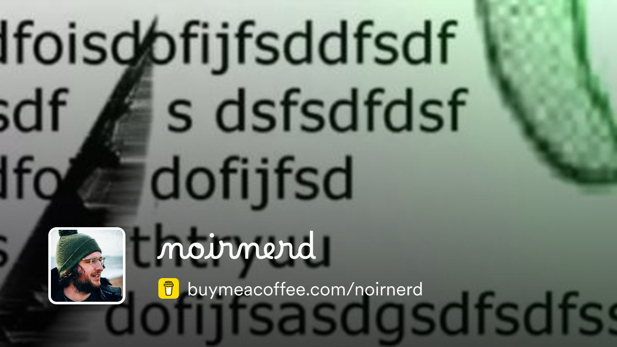 noirnerd is Making Developer coding tutorials / code overviews and vlogs - Buymeacoffee
