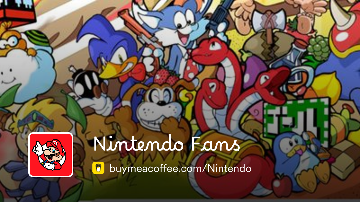 Nintendo Fans is a Club - Buymeacoffee