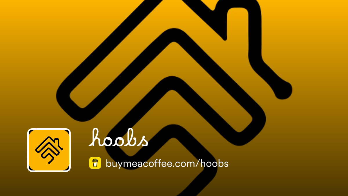 hoobs is a smart home solution - Buymeacoffee