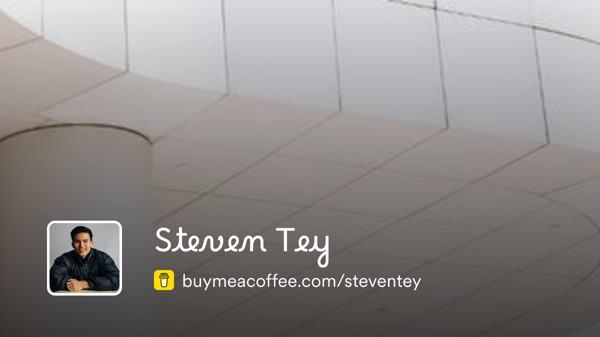 Steven Tey is building cool open-source projects - Buymeacoffee