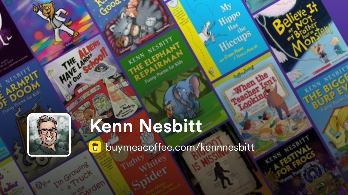 Kenn Nesbitt is creating poetry for kids - Buymeacoffee
