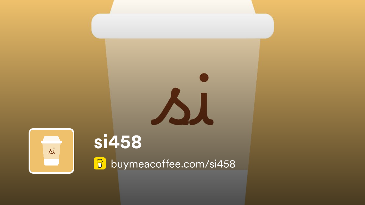 si458 is community projects like meshcentral - Buymeacoffee