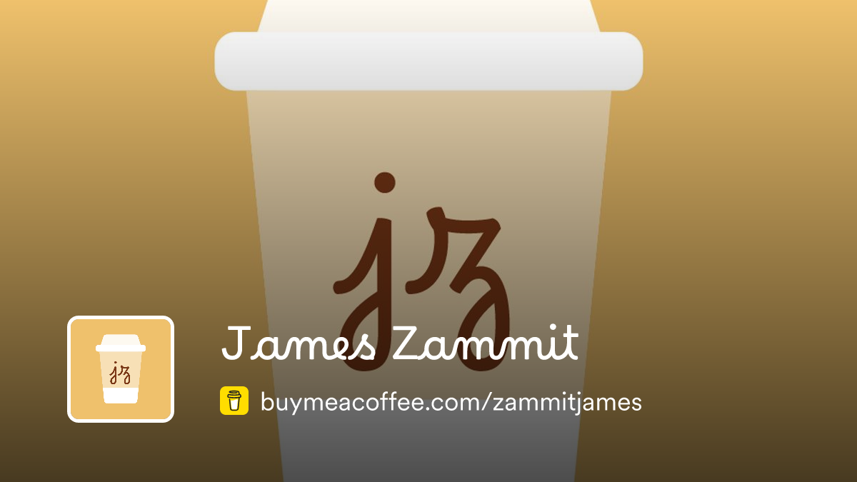 James Zammit - Buymeacoffee