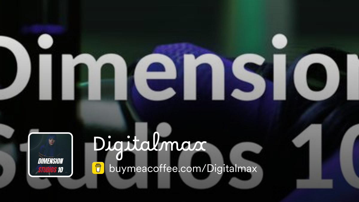 Digitalmax is Film&Animation - Buymeacoffee
