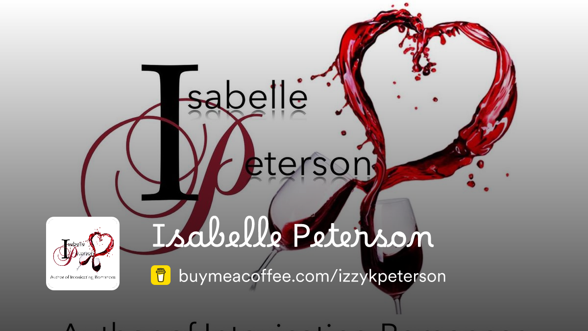 Isabelle Peterson is writing Romance Novels with lots 💞 and 💋 and 🔥 ...