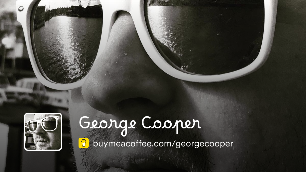 George Cooper is making music - Buymeacoffee