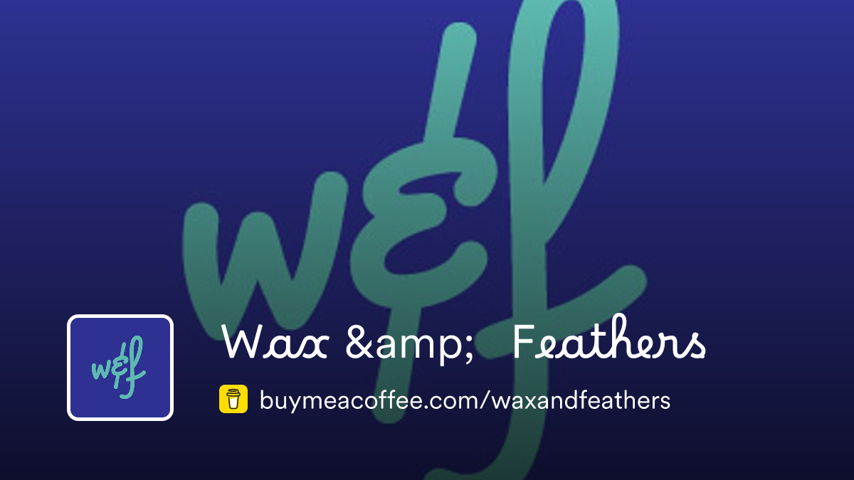 Wax & Feathers is Photo Restoration - Buymeacoffee