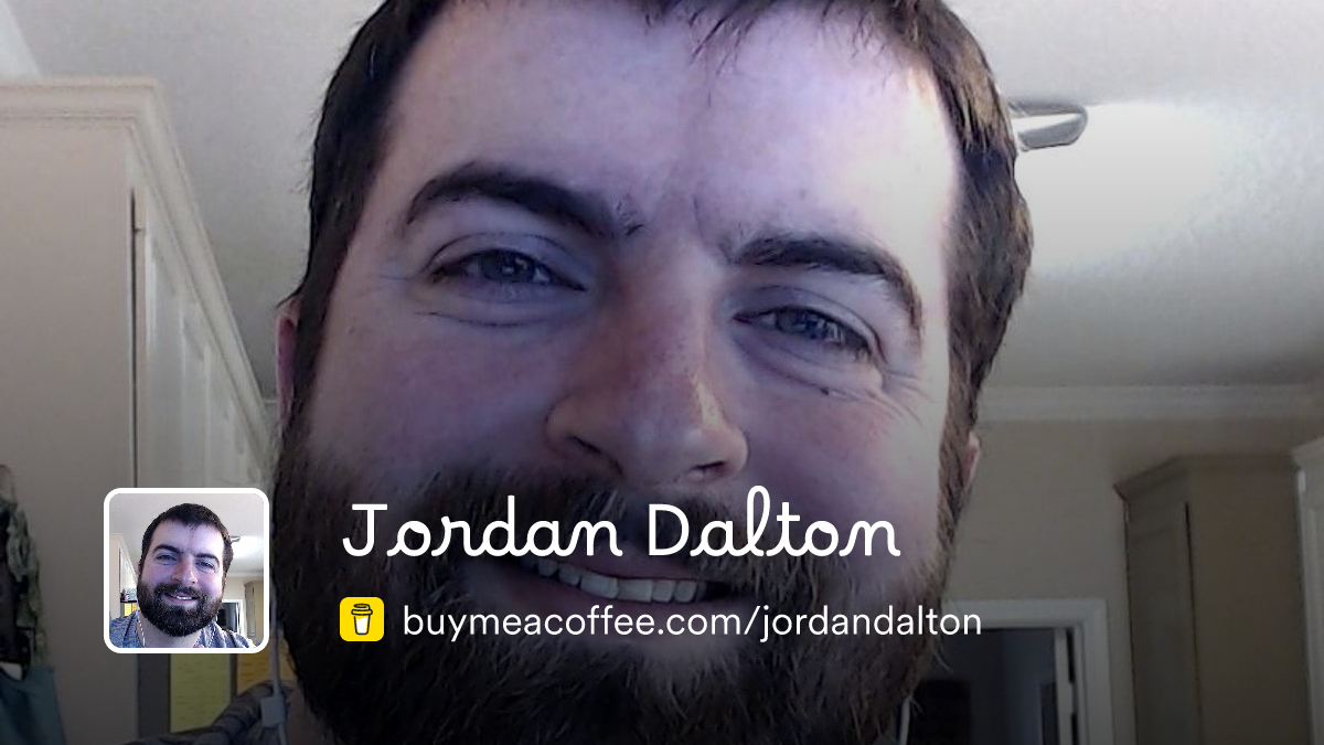 Jordan Dalton - Buymeacoffee