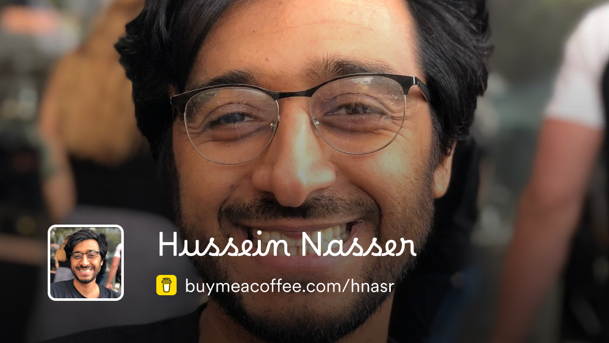 Hussein Nasser is creating software engineering videos on YouTube - Buymeacoffee
