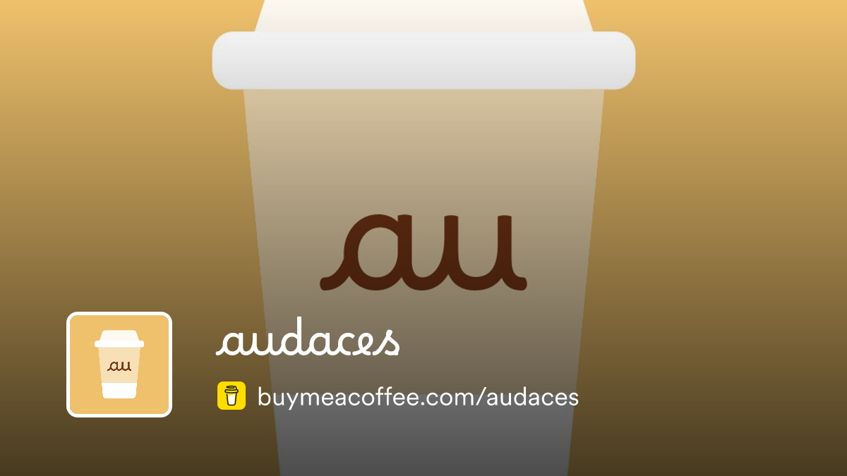 audaces - Buymeacoffee