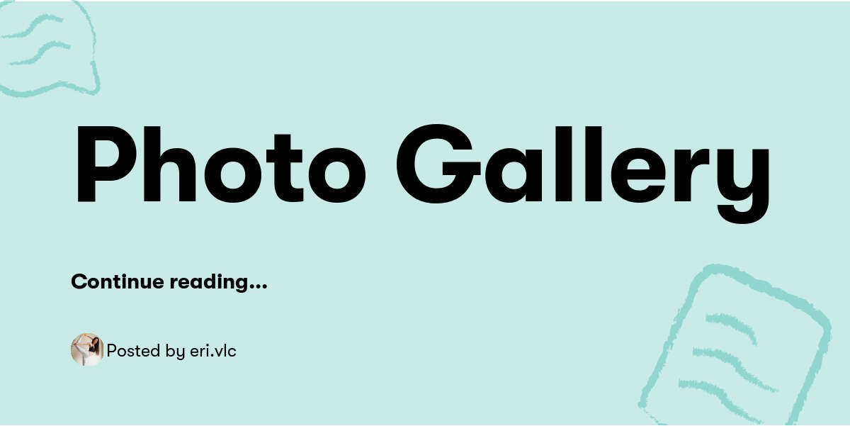 Photo Gallery — eri.vlc - Buymeacoffee