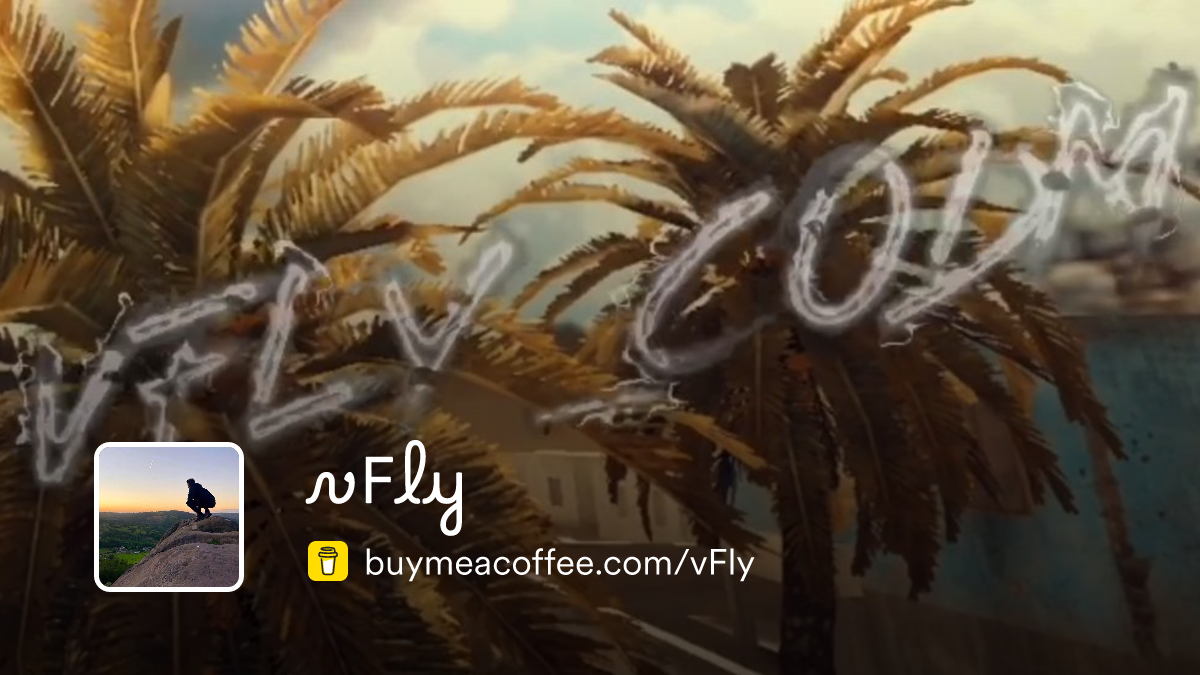 vFly is Making gaming content - Buymeacoffee