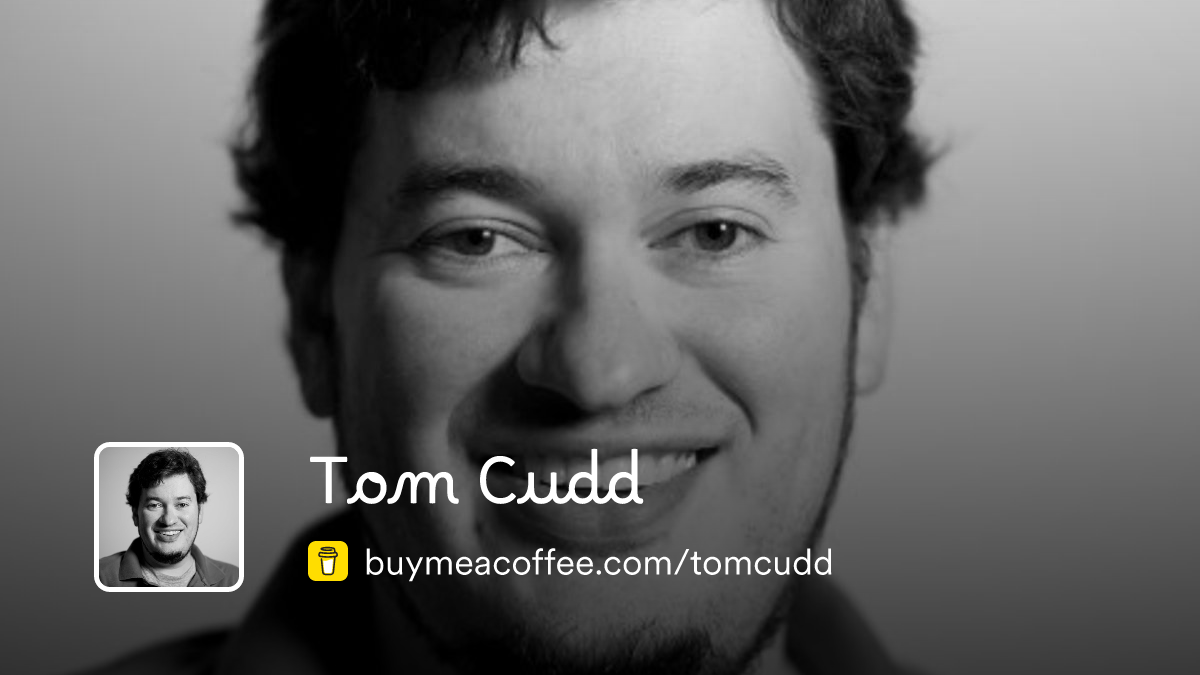 Tom Cudd - Buymeacoffee