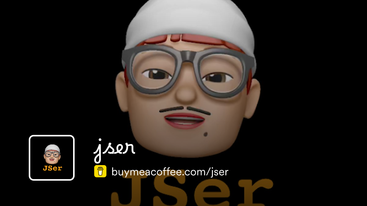 jser is JSer is creating videos about Front-End development on youtube. - Buymeacoffee