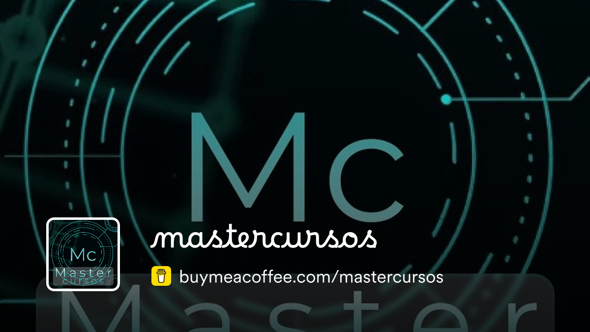 mastercursos - Buymeacoffee