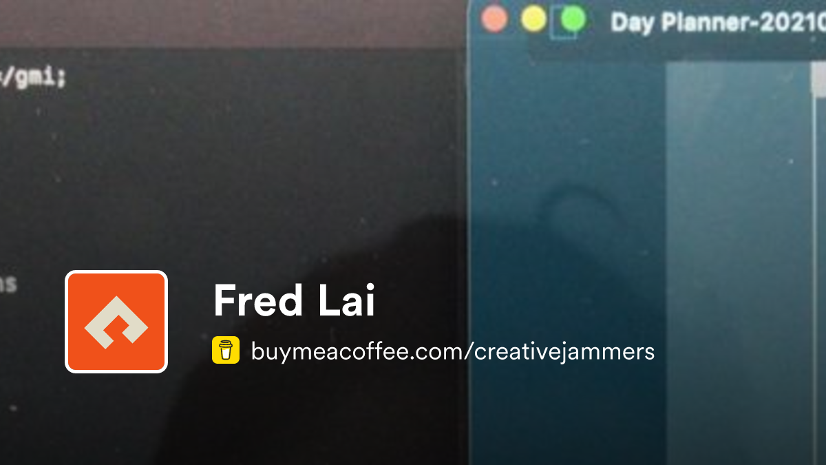 Fred Lai is Love what you do. Do what you love. - Buymeacoffee