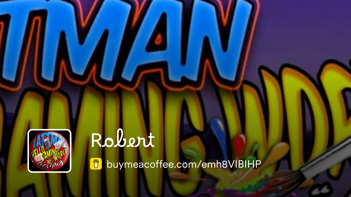 Robert is Artist - Buymeacoffee