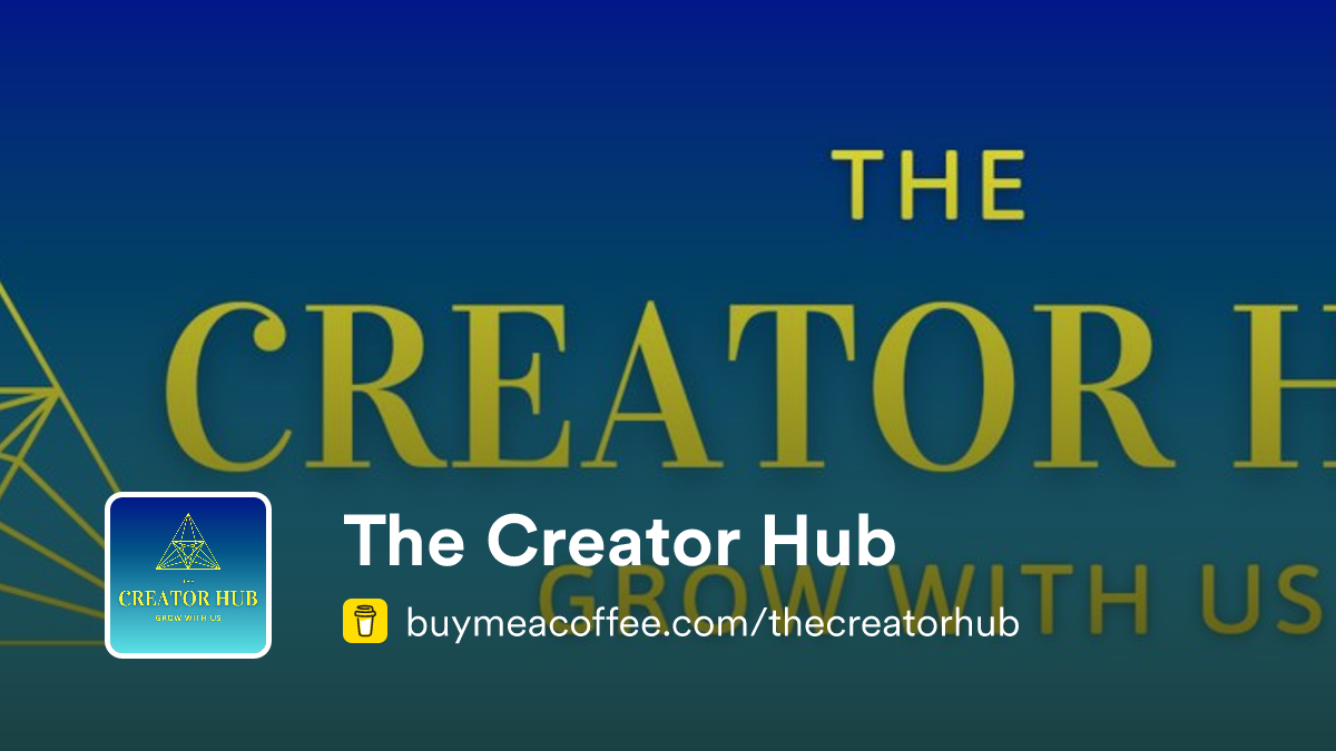 The Creator Hub is Exclusive Sponsorship with Extra Shoutouts and ...