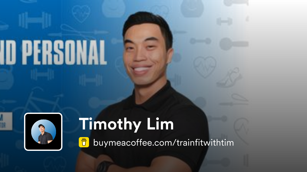 Timothy Lim is Instagram exercise, fitness and personal growth content ...