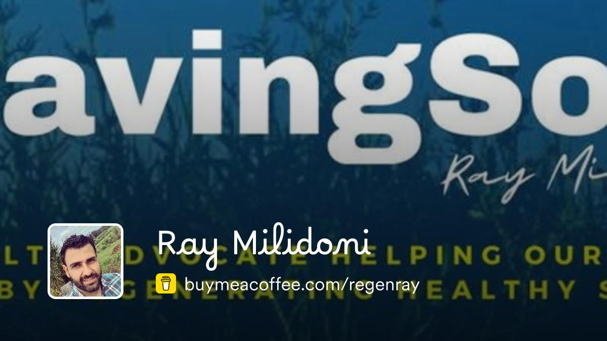 Ray Milidoni is talking soil on podcasts & creating soil healing video ...