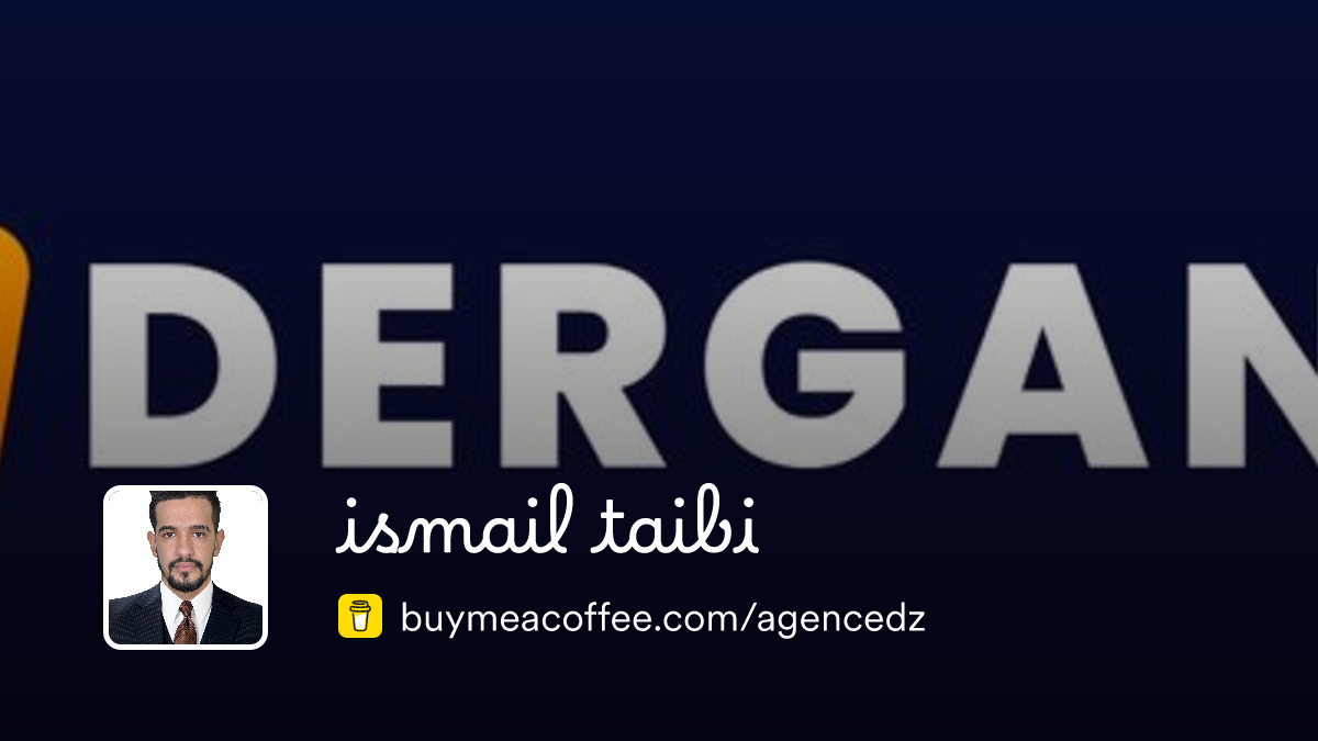 ismail taibi - Buymeacoffee
