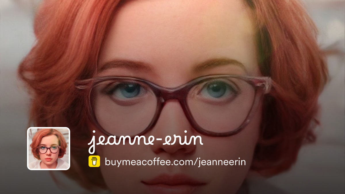 jeanne-erin is a poet. I sculpt with words. Or some other nonsense. I ...