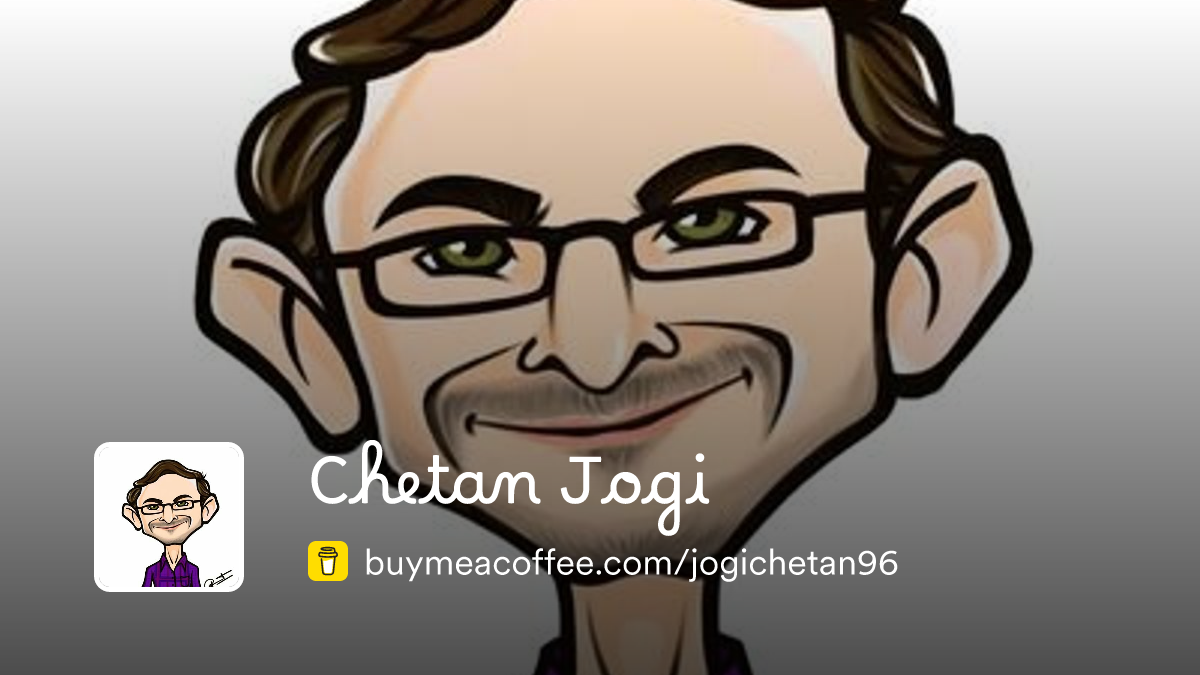 Chetan Jogi is Building out One-stop shop for all Shitposts! - Buymeacoffee