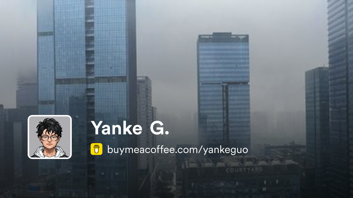 Membership | Yanke G. - Buymeacoffee