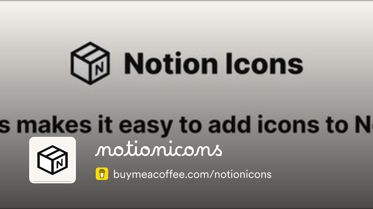 notionicons is Notion Icons make it easy to add icons to Notion pages ...