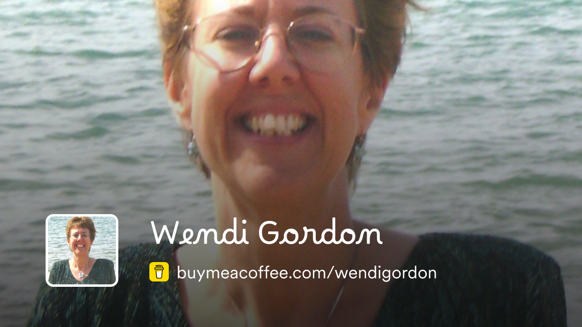 Wendi Gordon is a nonfiction content creator whose work changes lives. - Buymeacoffee