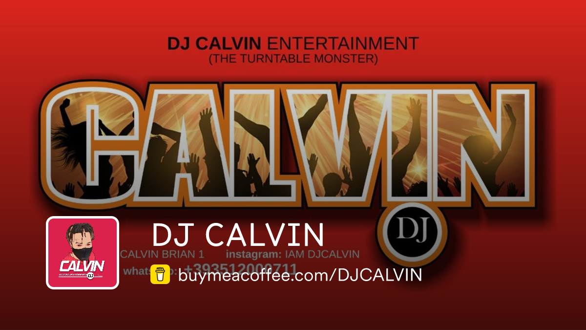DJ CALVIN is Creating Afrobeat Music mixtape - Buymeacoffee