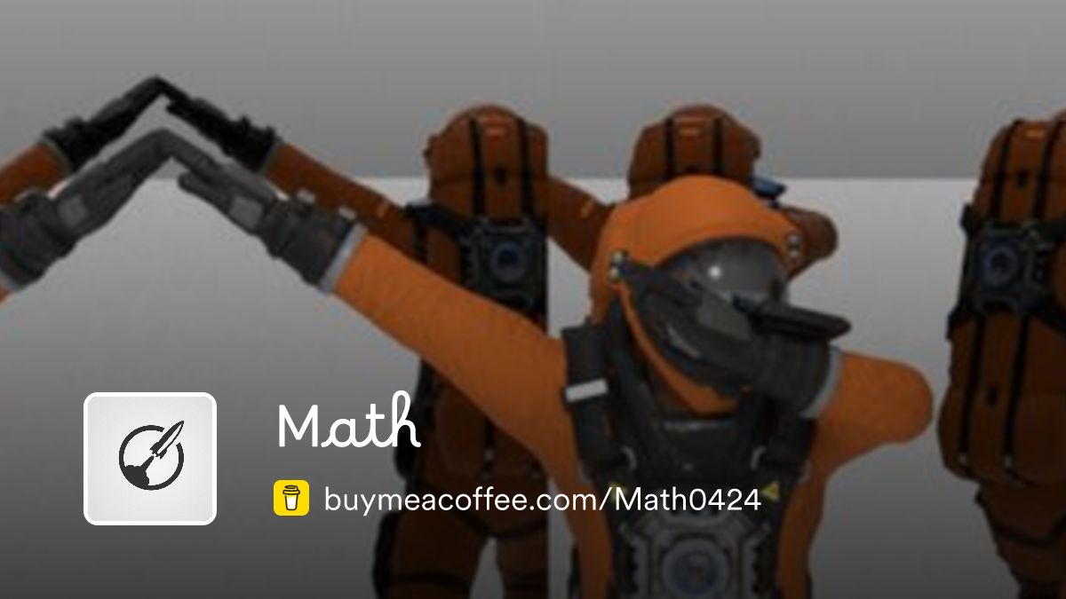 Math is creating Mods - Buymeacoffee