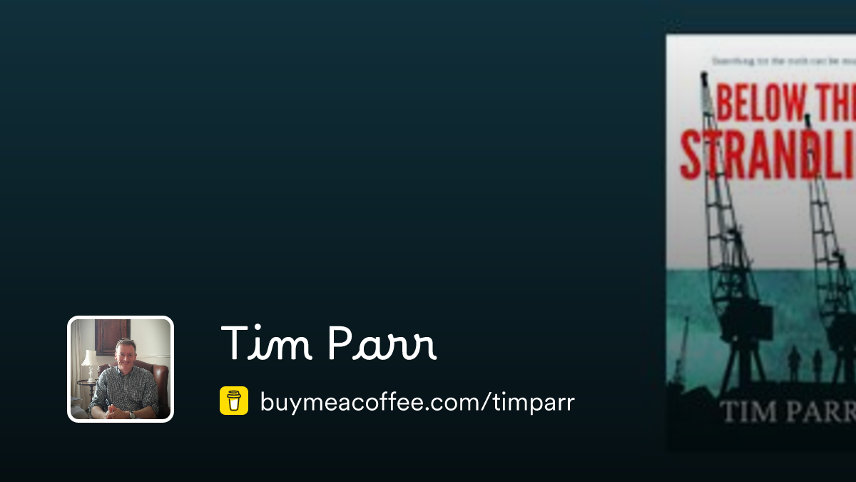 Tim Parr is an author. Coffee...write! Coffee coffee coffee...write ...