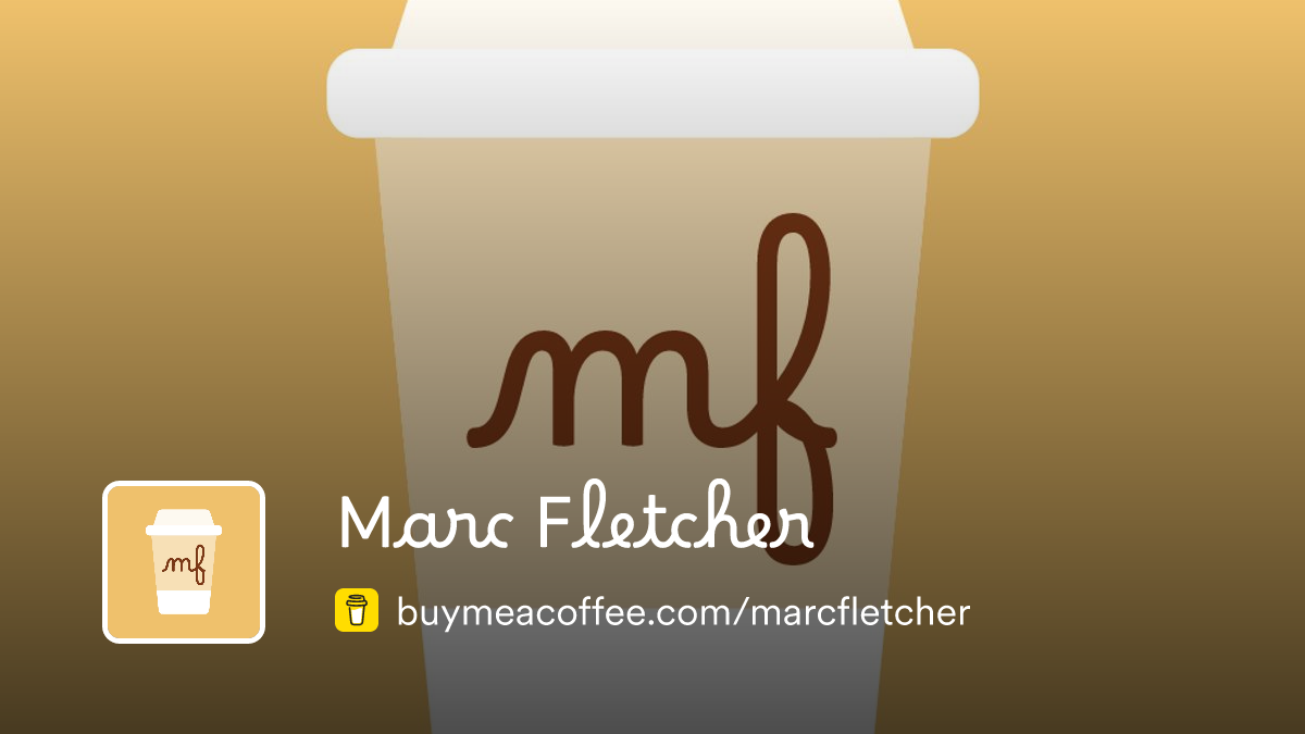 Marc Fletcher is software automations - Buymeacoffee