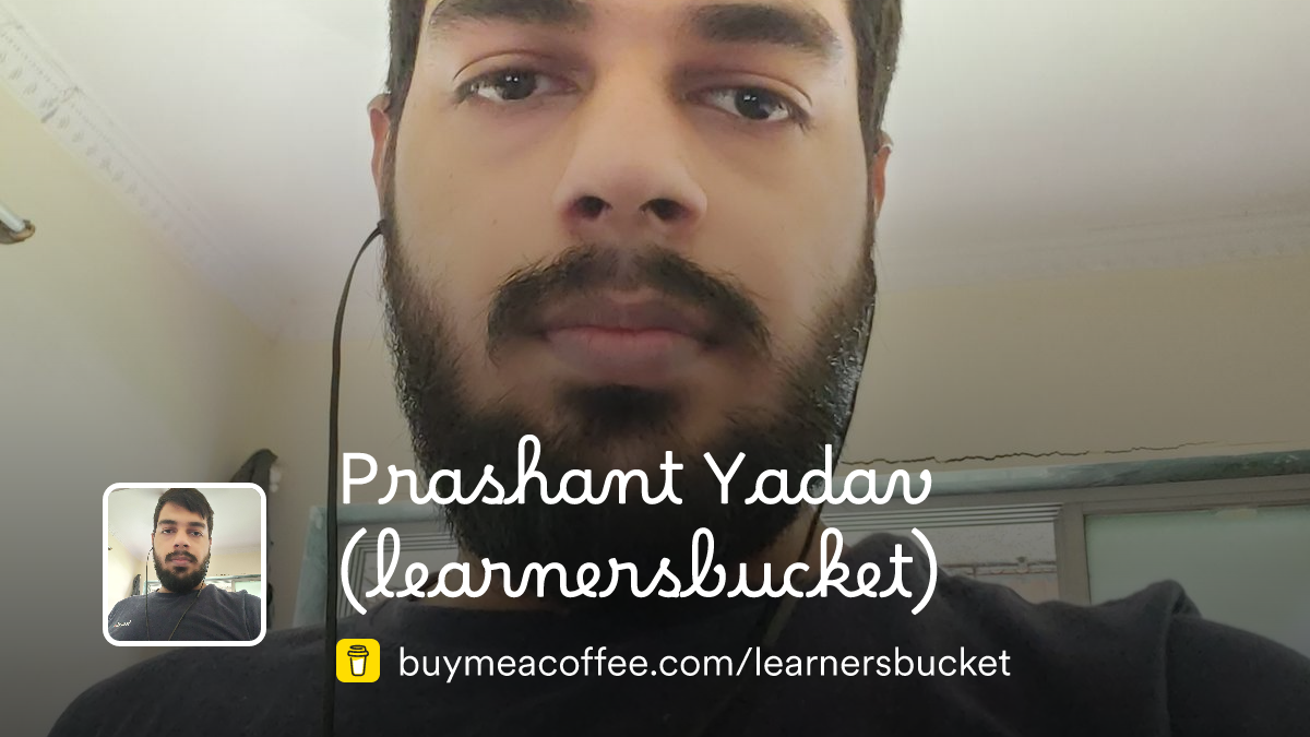 Prashant Yadav (learnersbucket) is A free online platform to practice JavaScript questions ...