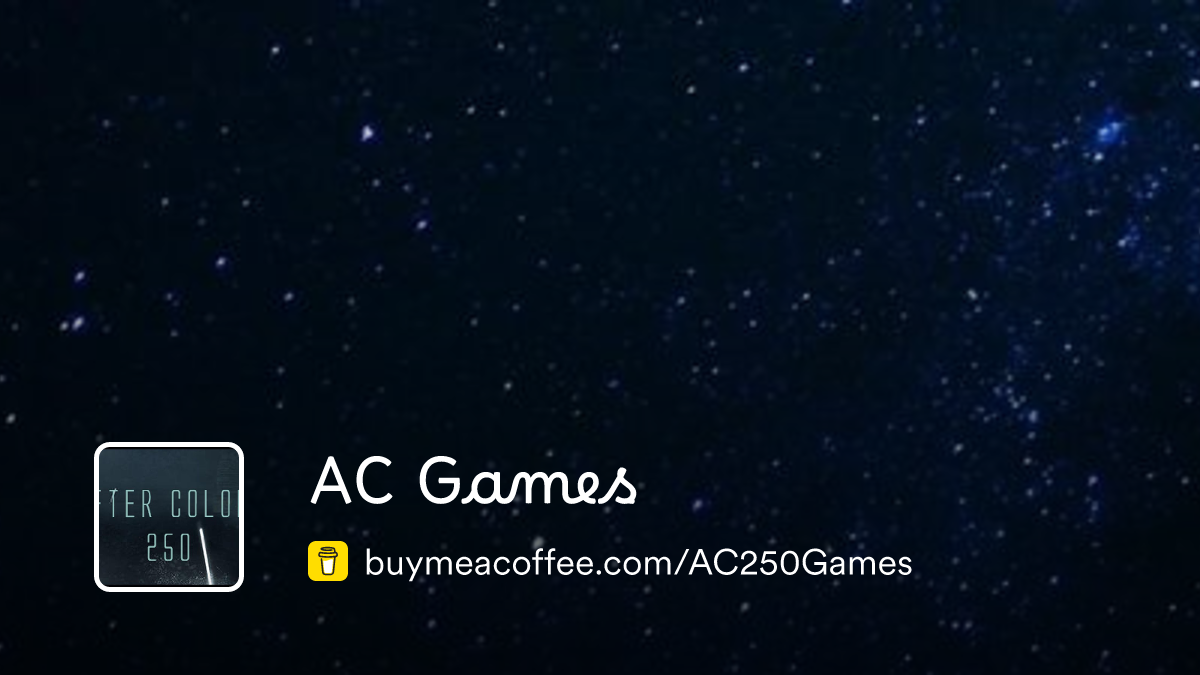 AC Games is writing interactive adult science fiction. - Buymeacoffee