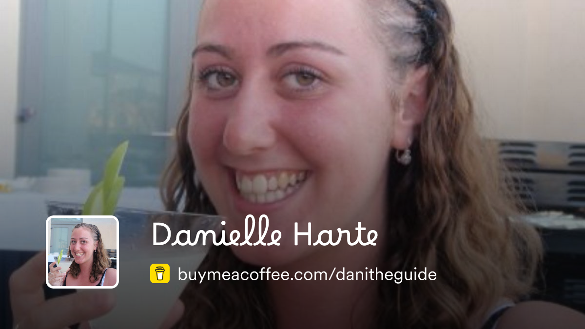 Danielle Harte is Blue Badge Tourist Guide - Buymeacoffee