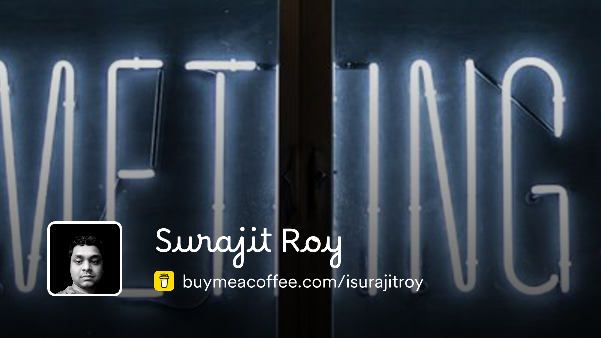 Surajit Roy is an author, blogger and book reviewer. - Buymeacoffee