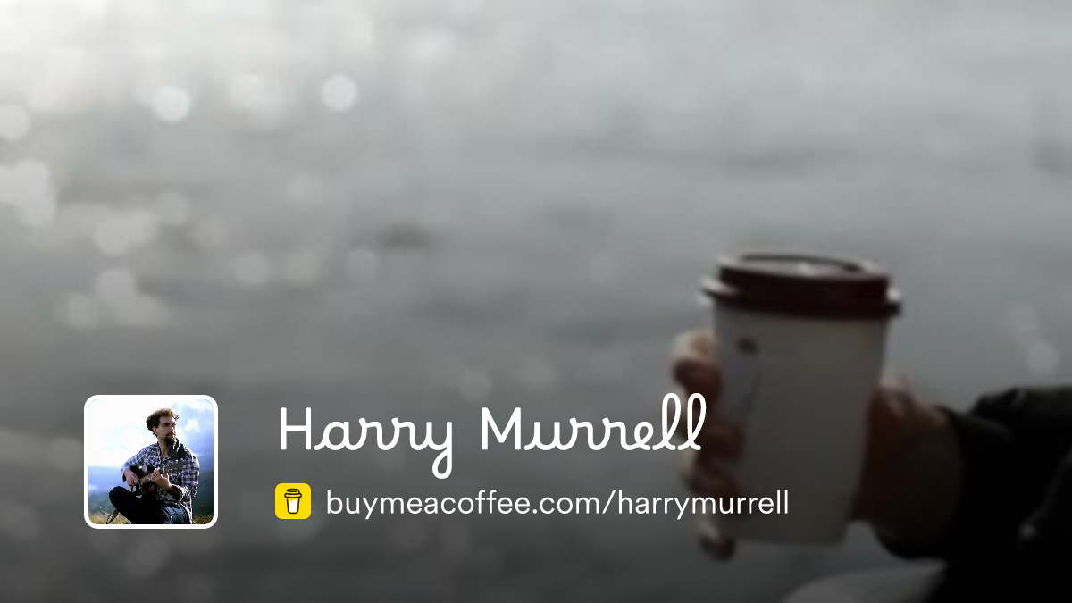 Harry Murrell is making music - Buymeacoffee
