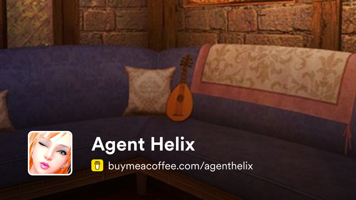Agent Helix is Digital Artwork - Buymeacoffee