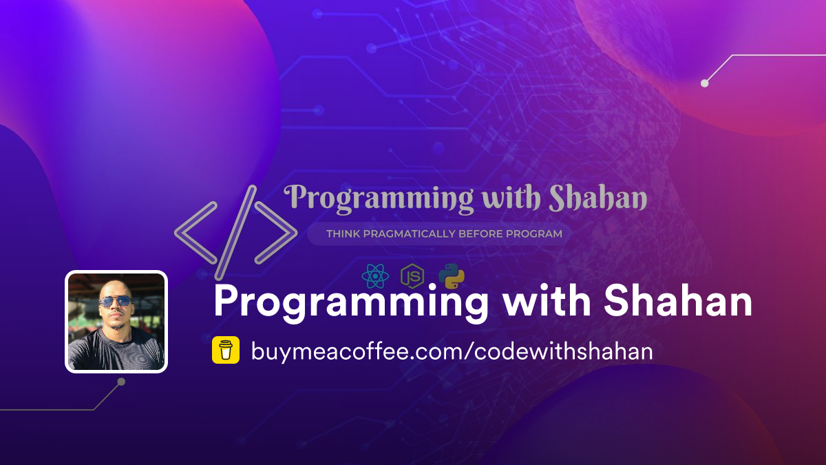 Posts | Programming with Shahan - Buymeacoffee