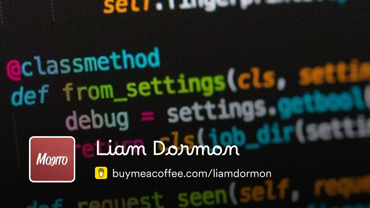 Liam Dormon is creating open source resources for the fivem platform. - Buymeacoffee