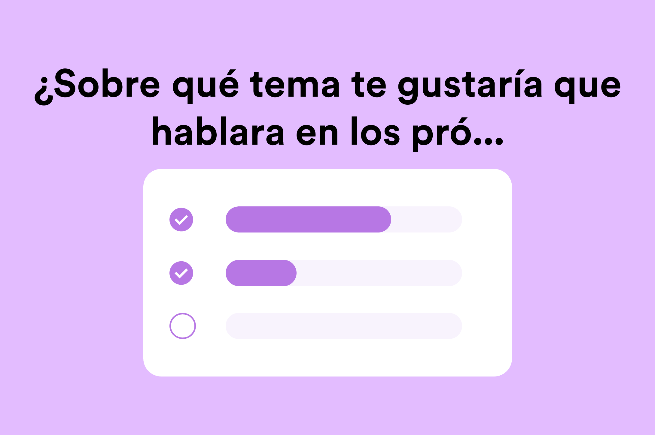 ¿Sobre qué tema te gustaría que hablara en los próximos tutoriales? 🤔 ...