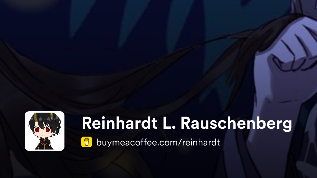 Reinhardt L. Rauschenberg is Writing Stories - Buymeacoffee